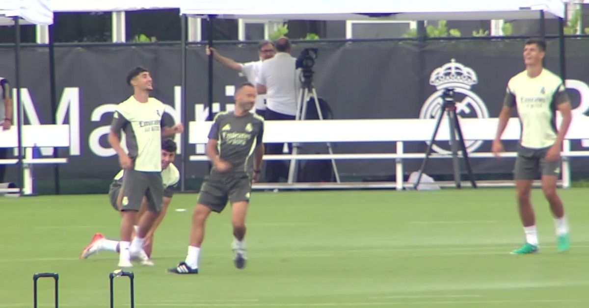 J611-MIAMI ENTRENAMIENTO REAL MADRID