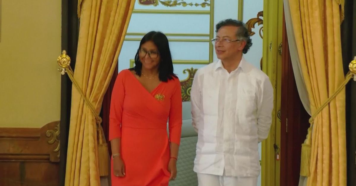 S002-VENEZUELA DELCY RECIBE A PETRO