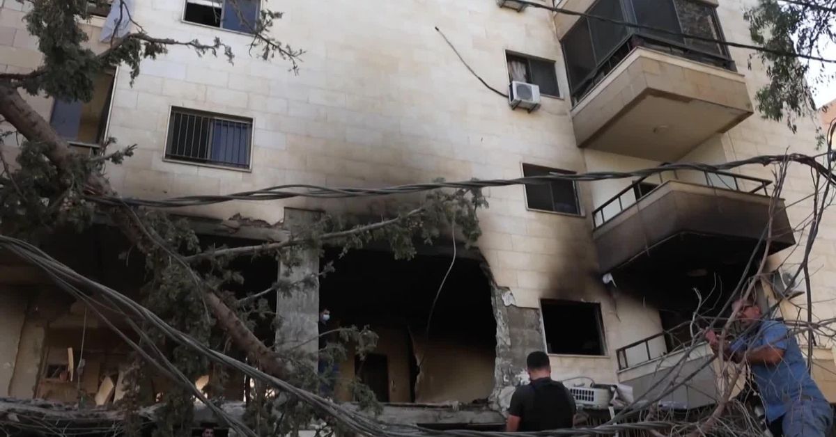 J086-LIBANO ATAQUE ISRAELI EN BEIRUT