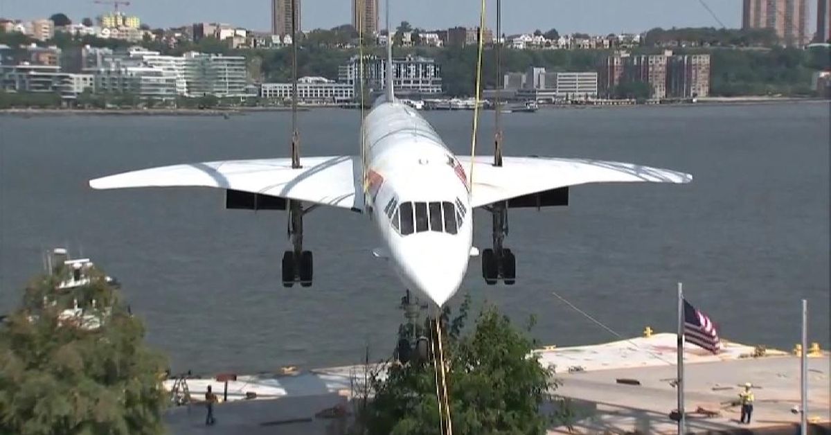 El mítico avión Concorde, vuelve al aire para un traslado