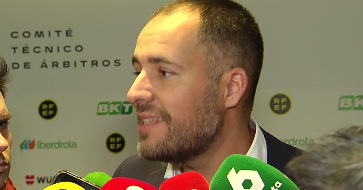 El presidente de los árbitros sobre si Quintero González podría volver ...
