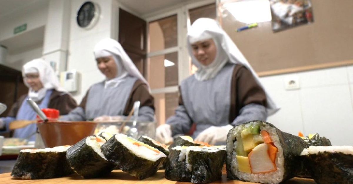 Las monjas carmelitas de Sevilla cambian las pastas por el sushi