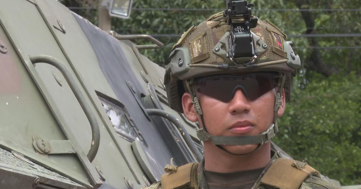 Tanques y militares en Cúcuta, la frontera colombiana con Venezuela