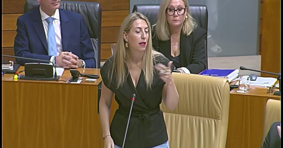 María Guardiola: “No me gusta perder ni al parchís y mucho menos dar ...
