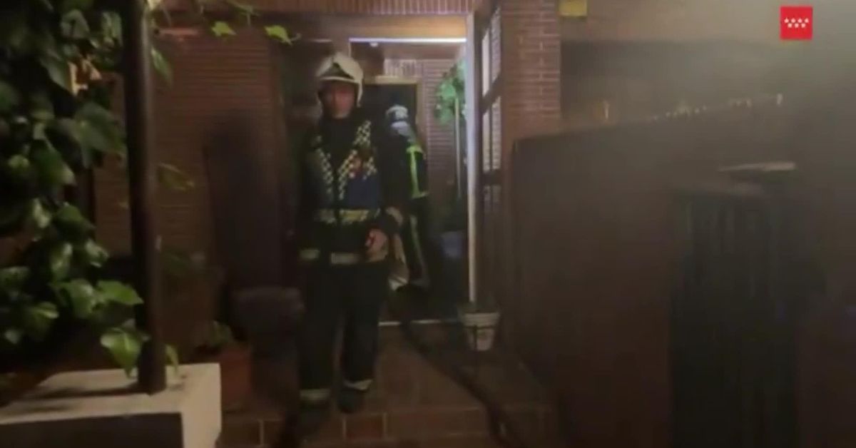 L012-IMAGENES 112 MUERTO INCENDIO MADRID