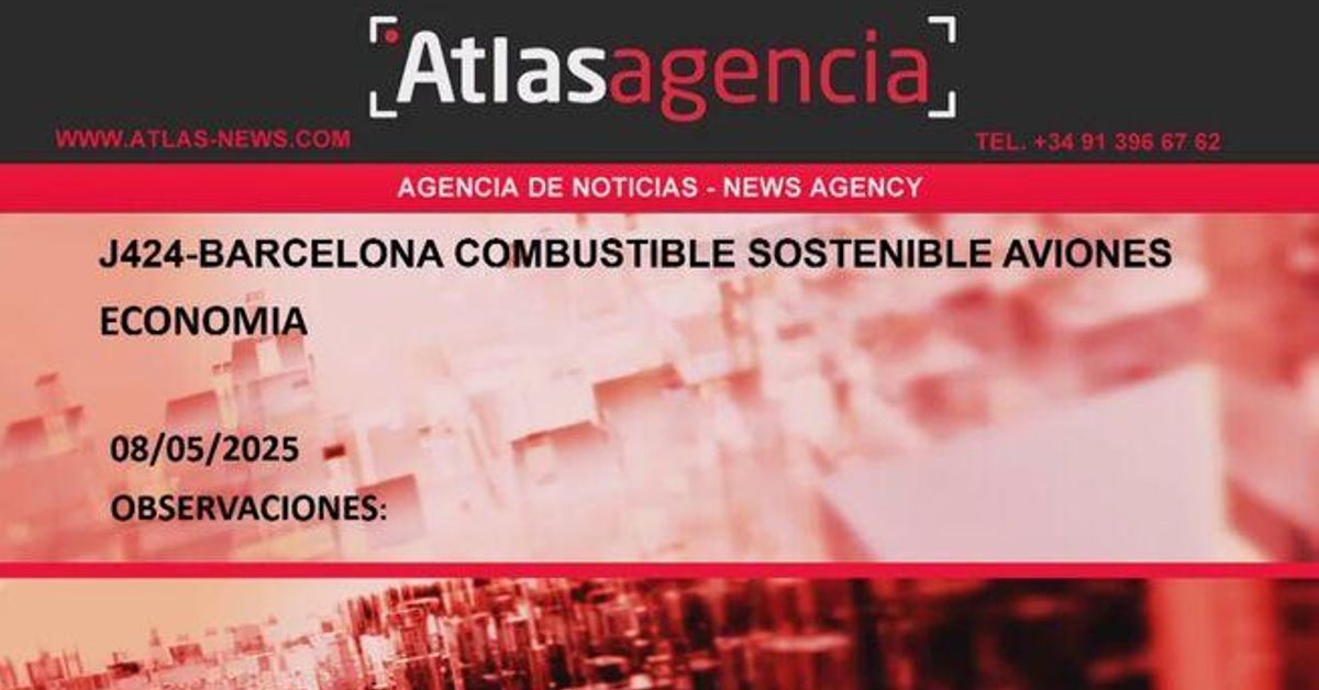 J424-BARCELONA COMBUSTIBLE SOSTENIBLE AVIONES